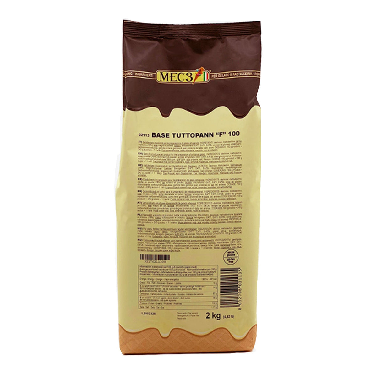 Base Tuttopann F100 2Kg - Mec3 – Chefon