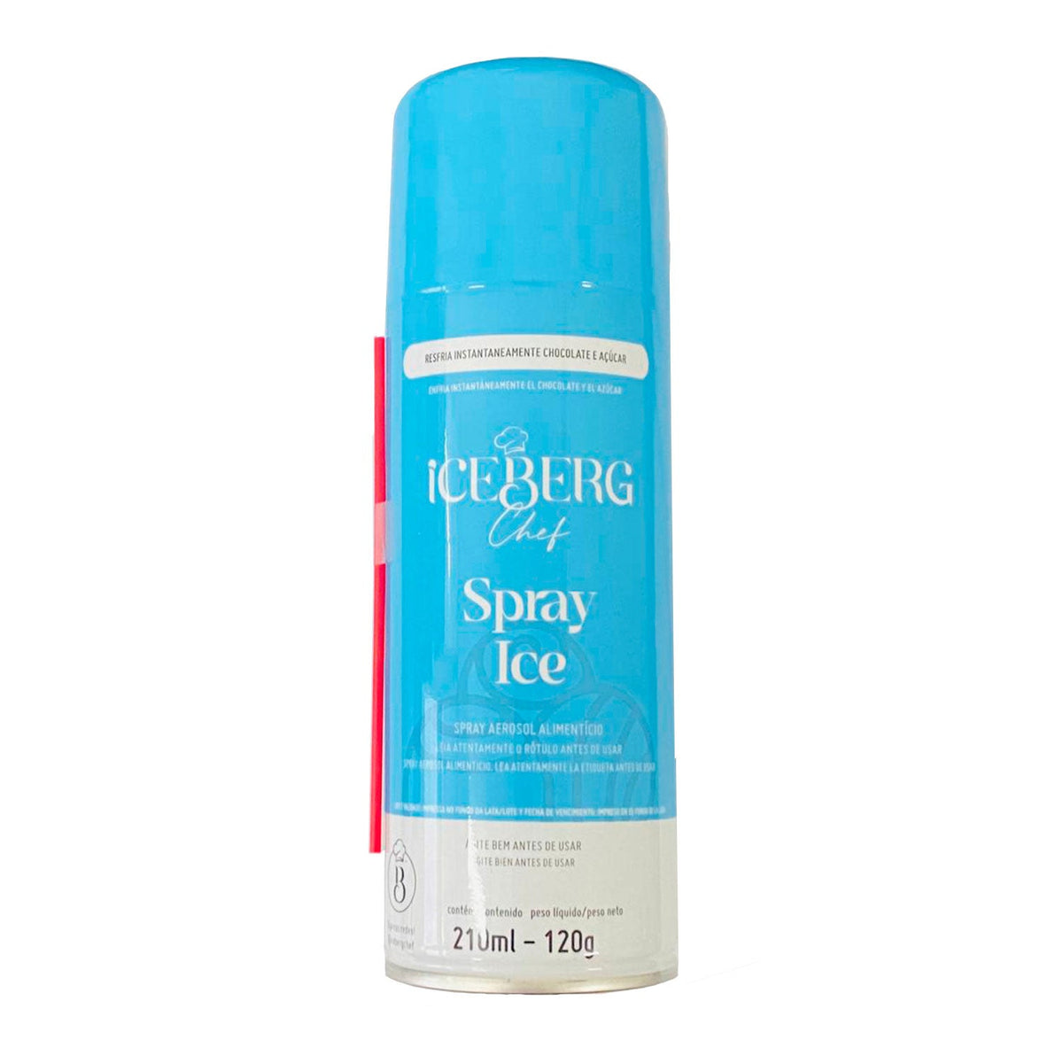 Spray Ice Congelante Para Chocolate 210Ml - Iceberg Chef – Chefon